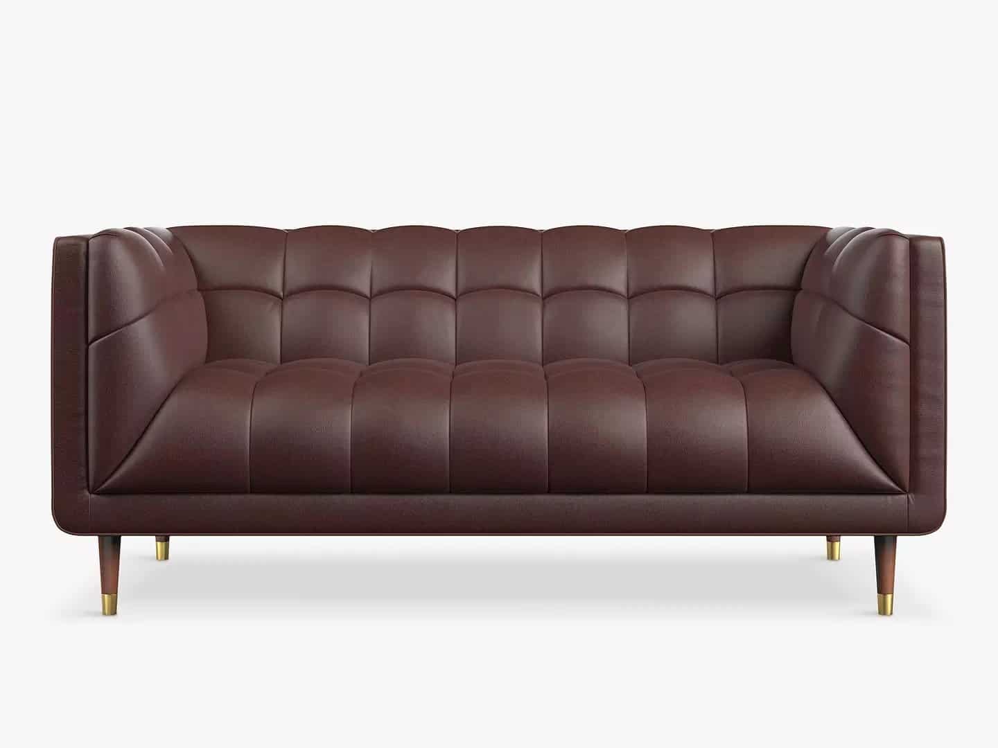 At The Helm Grace Grand 4 Seater Leather Sofa Grand Coco | Home Living ...