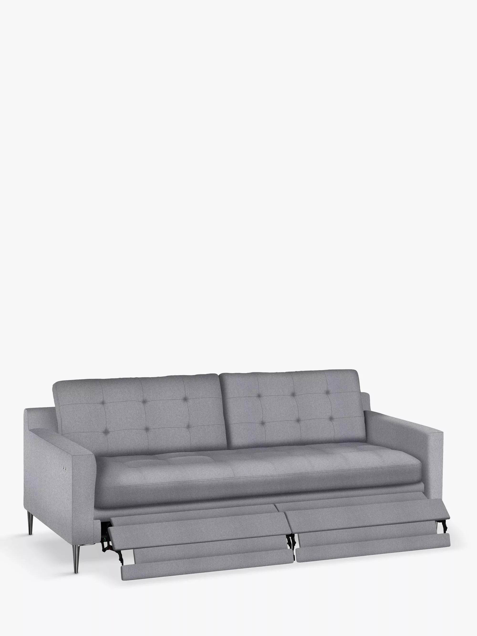 John Lewis Sofa 3 Seater Draper II Large Motion Metal Leg In Brushed ...